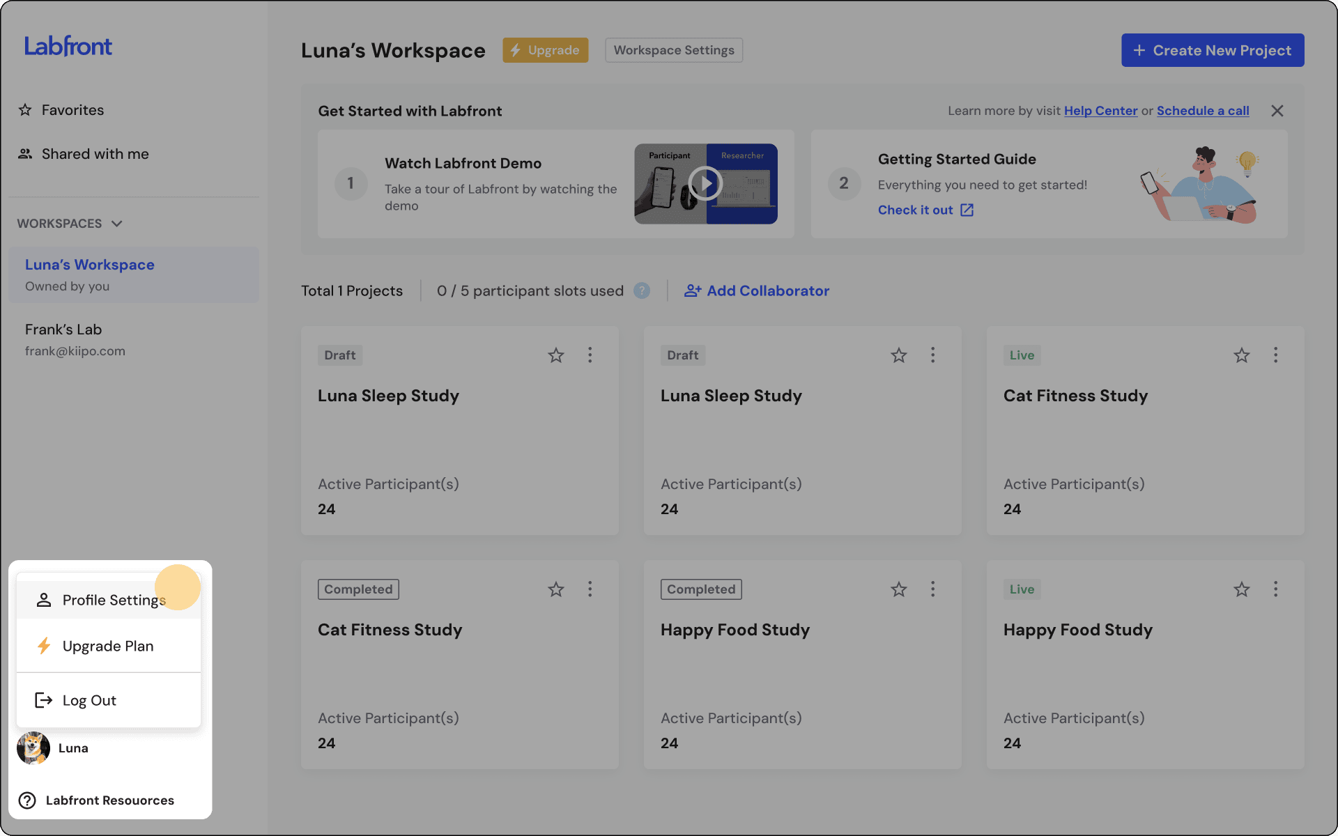 Change Account Password