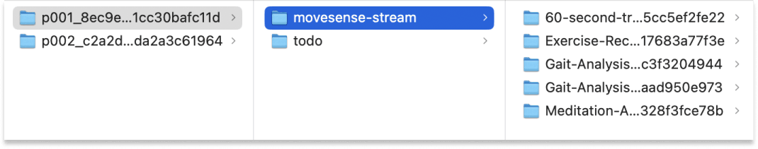 Movesense Data Format