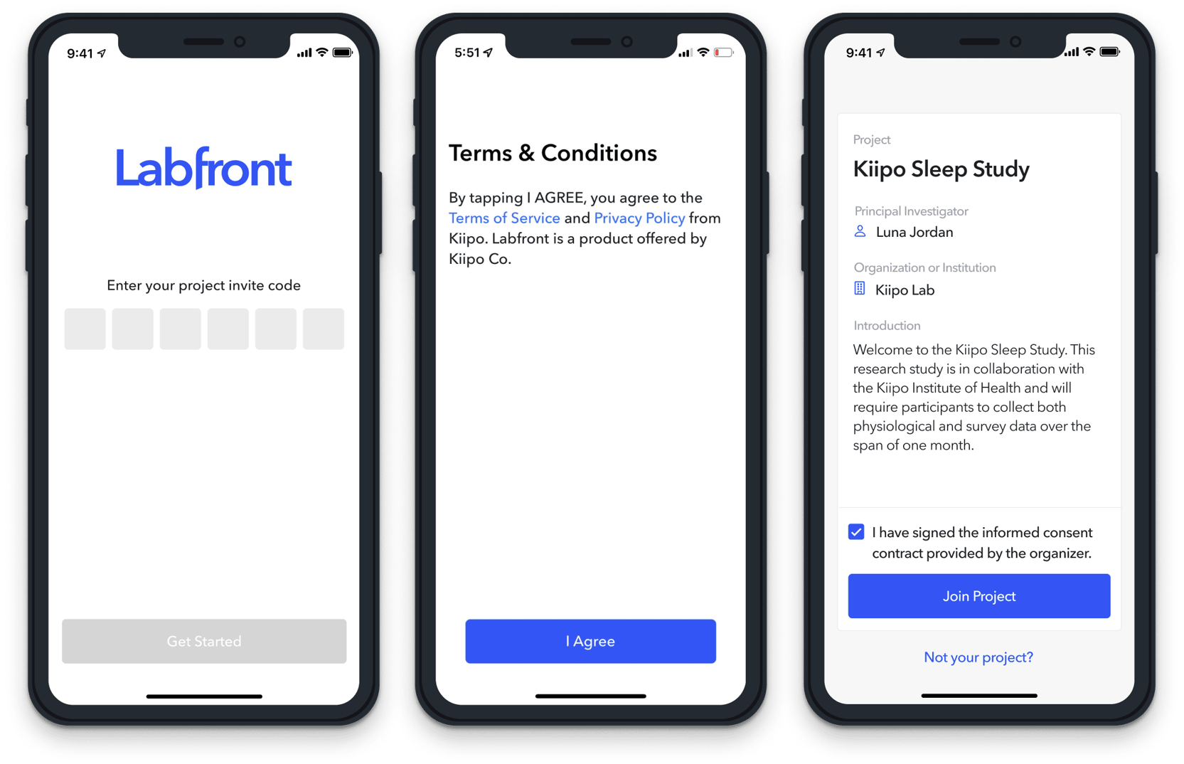 Guide for Participant Onboarding Using Labfront Companion