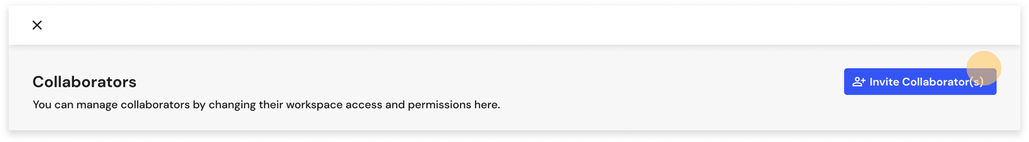 Add and Manage Collaborators